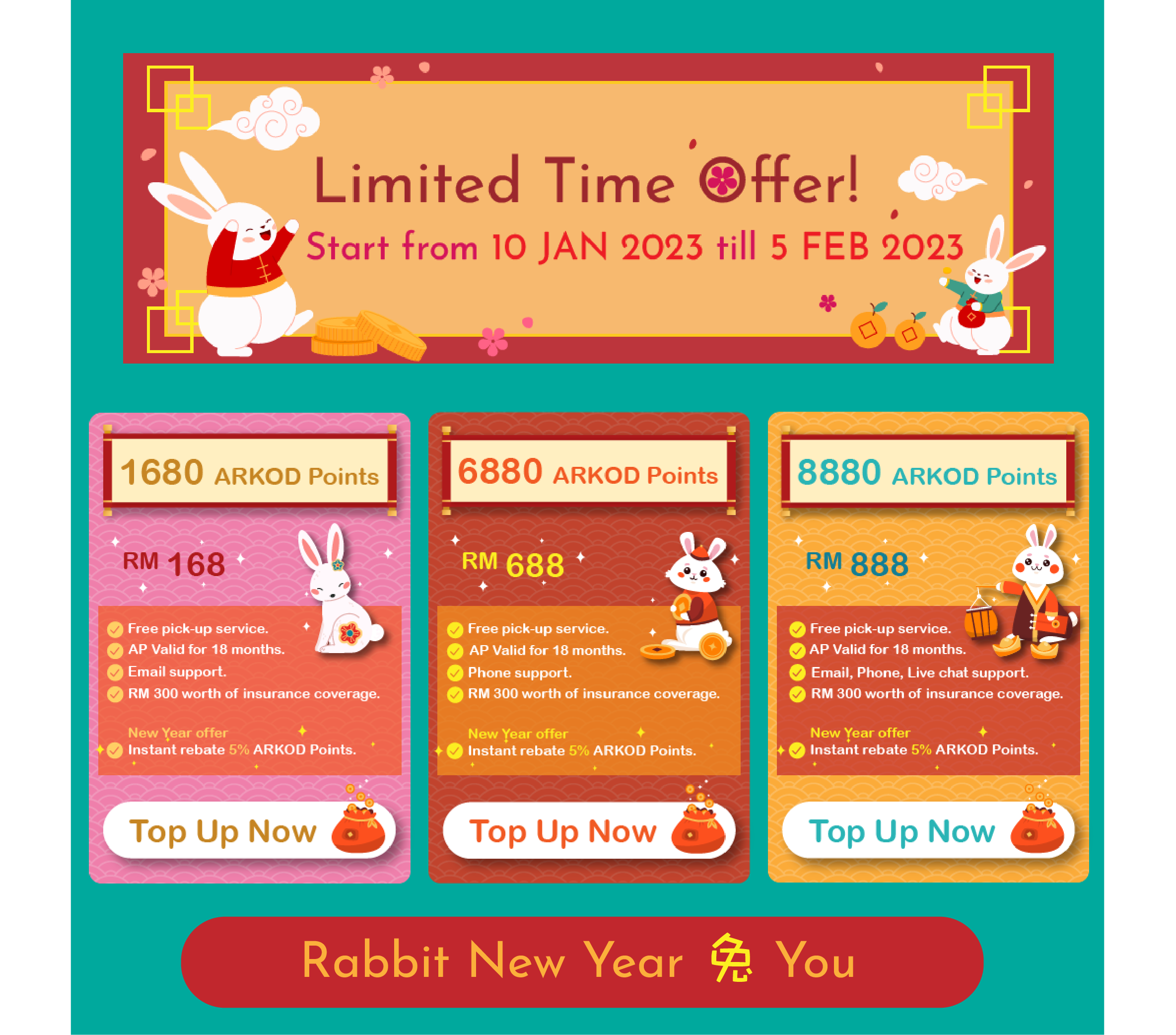 Chinese New Year Promotion Package